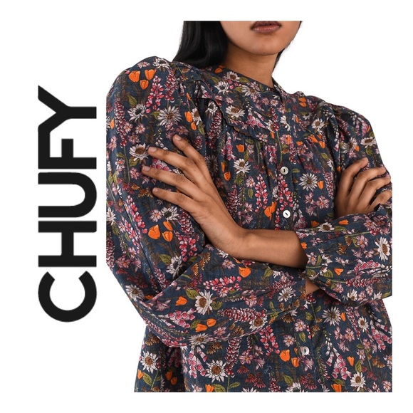 Chufy | Tops | Chufy Forever Patagonia Ana Organic Cottonfloral Blouse ...